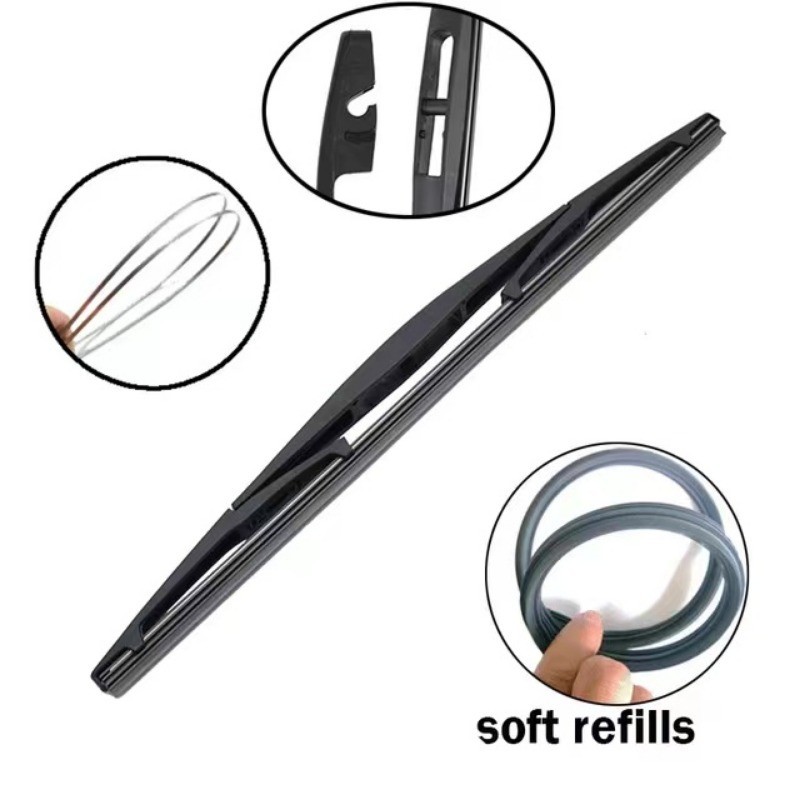 Mitsubishi Xpander Front+rear 16+26+12 Wiper Blade for 2015 to 2022 ...