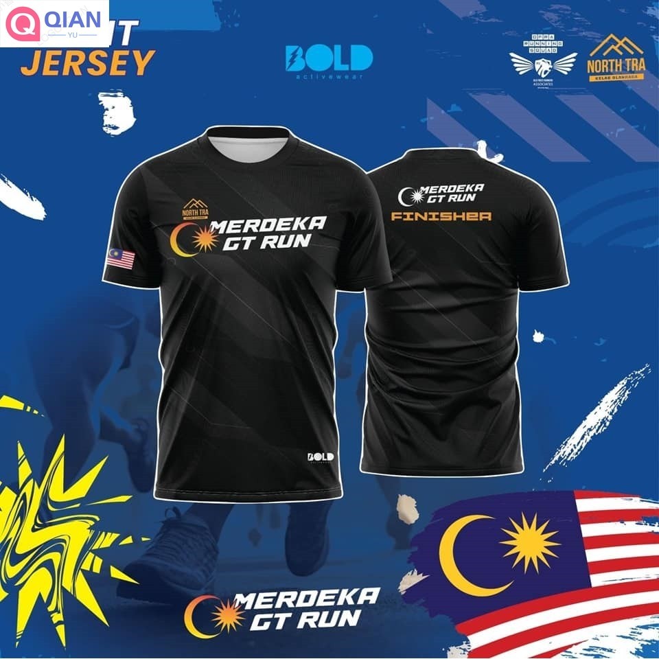 Merdeka GT Run 2024 Sublimation Tshirt | Baju Merdeka 2024 MERDEKA 2024 ...