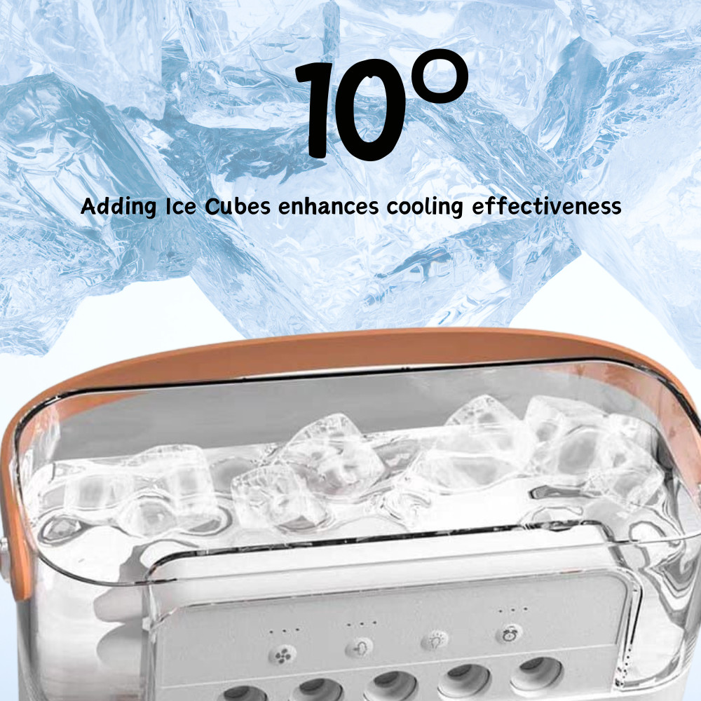 Portable Air Cooling Fan USB Mini Cooler Fan Multifunction Mini Fan ...