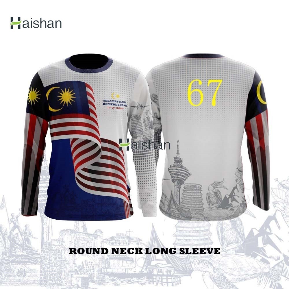 Malaysia 67th Merdeka 2024 Design Sublimation Jersey | Shopee Malaysia