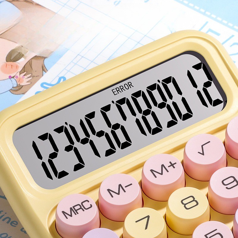 Dopamine Calculator 12 Digits Desktop Calculator Mechanical Keyboard ...