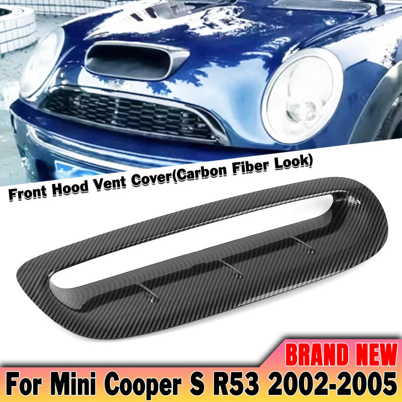 Car Front Air Hood Engine Bonnet Scoop Vent Outlet Cover Trim For Mini ...