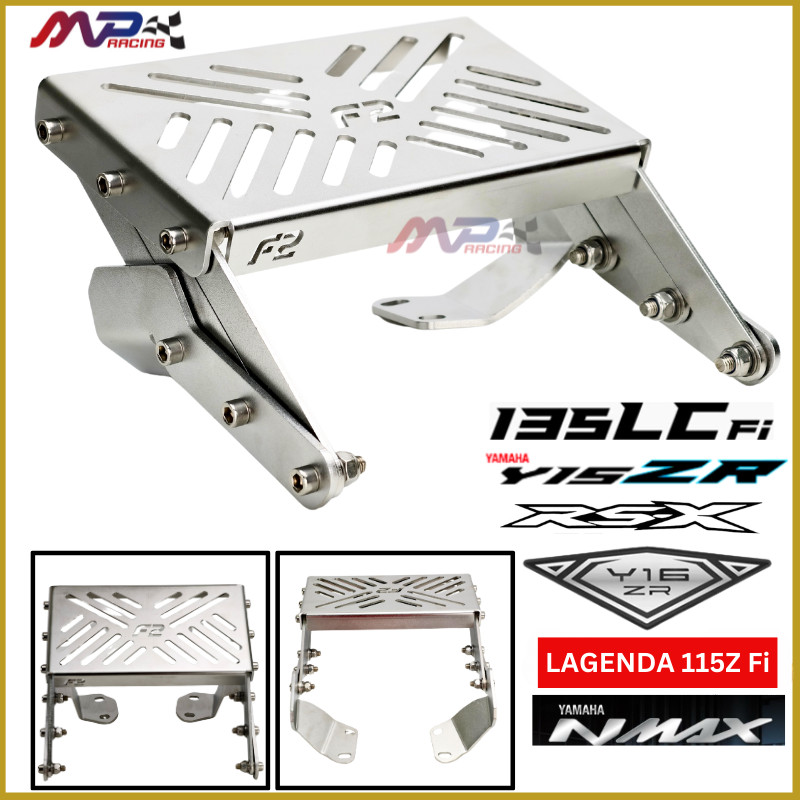 Rack Lipat Stainless Steel F2 Moto Premium Grade | Shopee Malaysia