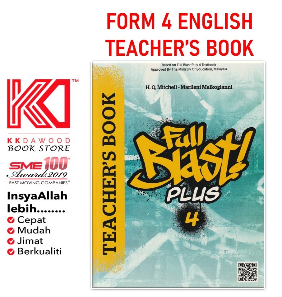 [KKD] Buku Teks Tingkatan 4 Full Blast! Plus 4 Teacher's Book (Include CD) | Shopee Malaysia