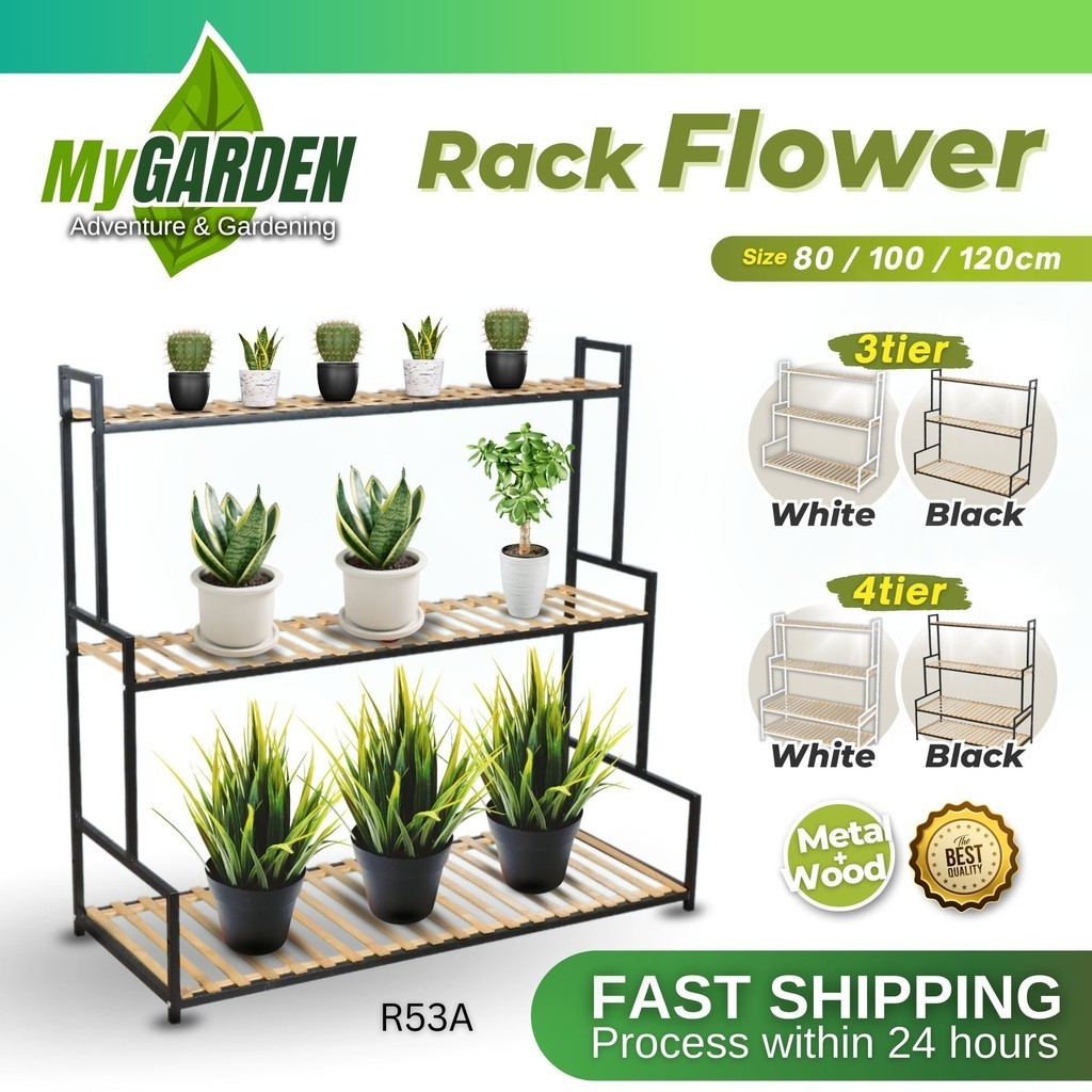 3 Tier / 4 Tier Rack Flower Plant Rack Garden Rack Multi Layer Rack ... 3 Tier / 4 Tier Rack Flower Plant Rack Garden Rack Multi Layer Rack ...