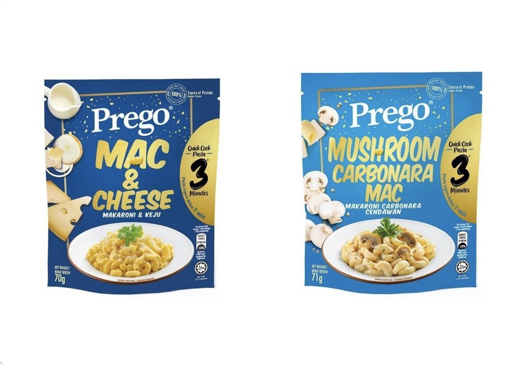 Prego Quick Cook Pasta Mushroom Carbonara Mac / Mac & Cheese 70g ...