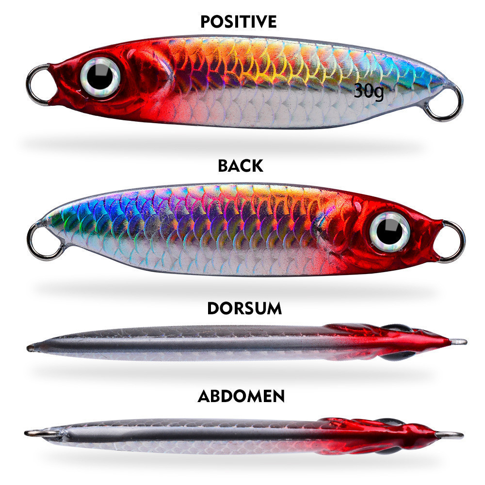 Proberos Metal Lure Micro Jig Tenggiri 7g 10g 15g 20g 25g 30g Tajiki Kaido Mata Kurodai Akra ...