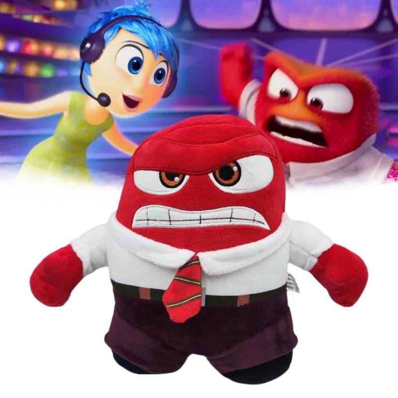 Inside Out Theme Character Plush Toys Anger Fear Disgust Sadness Joy ...