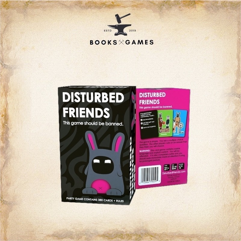 Disturbed Friends Funny Party Card Game Table Game Board Games | Shopee ...