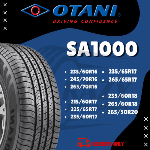 OTANI SA1000 16 17 18 20 inch CAR KERETA TYRE TIRE TAYAR SIZE MADE IN THAILAND | Shopee Malaysia
