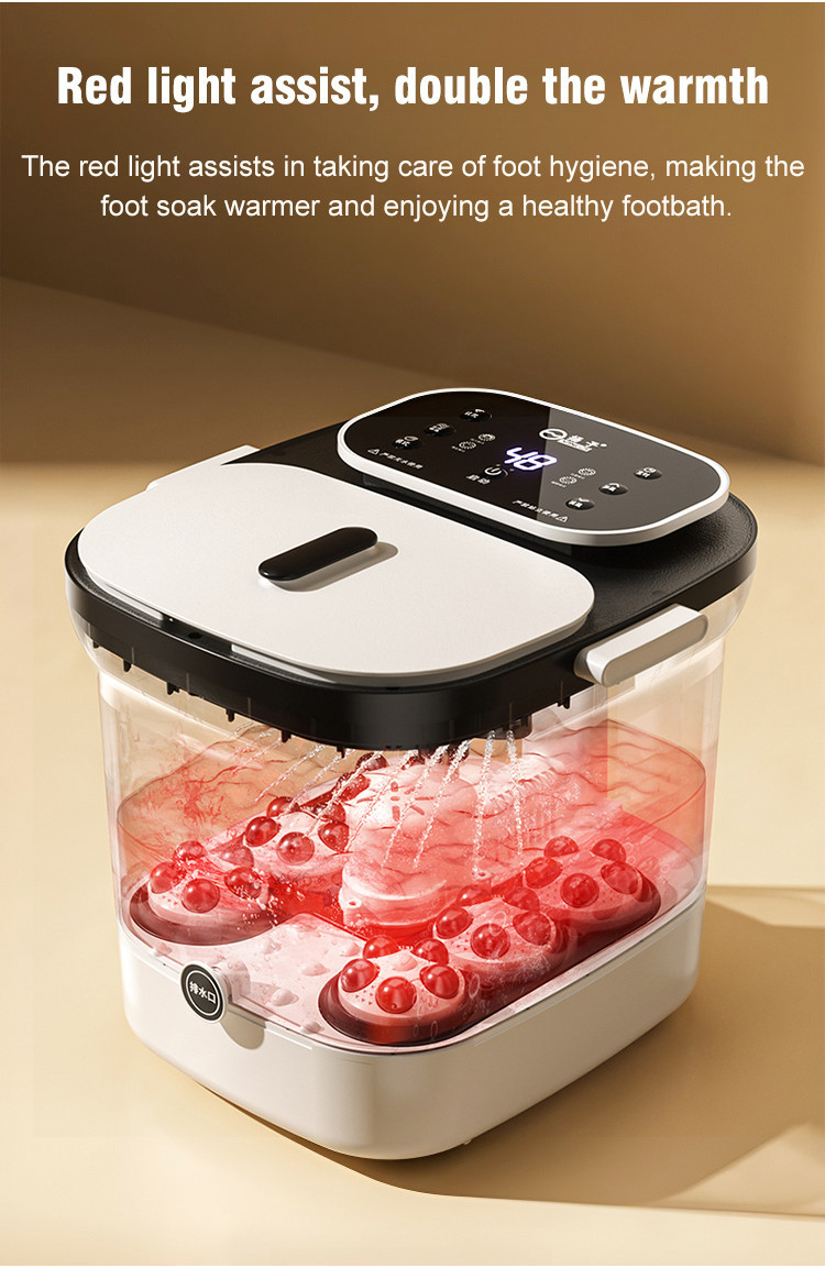 Fully automatic foot bath, automatic heating and massage, constant ...