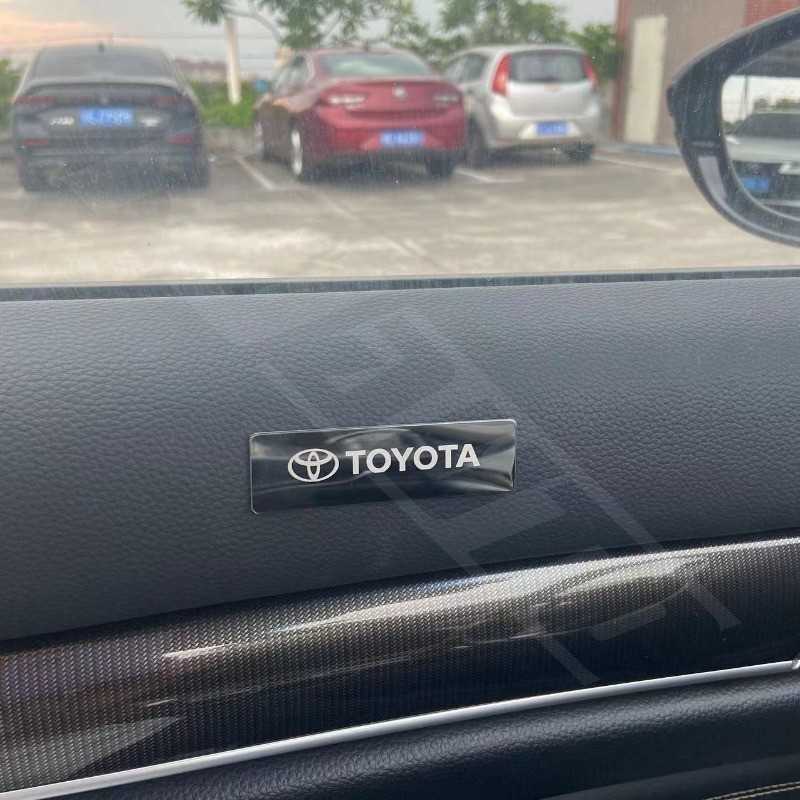 Toyota Alphard Car Body Fender Side Metal Emblem Sticker Auto Window ...