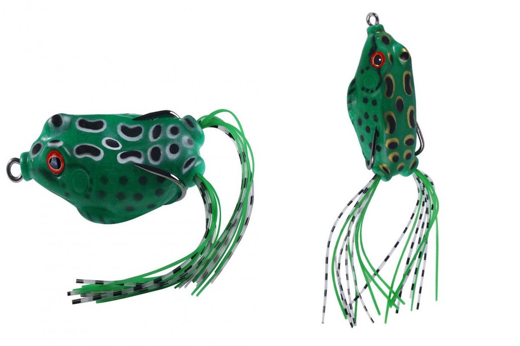 Lifelike Frog Bait Frog Fishing Lure 5pcs Frog Lure with Weedless Hook ...