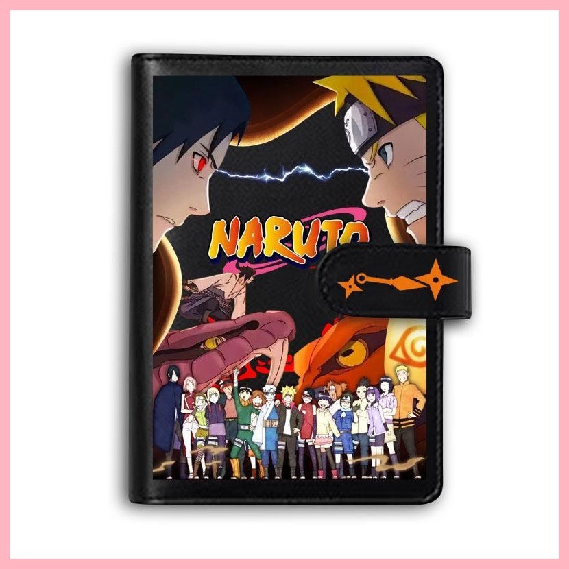 Notepad Workbook Notebook Naruto Sasuke Naruto Anime Co-Branded ...