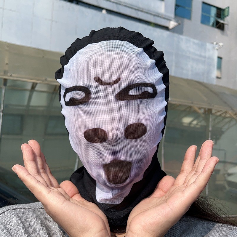 Mask - 3D Printed Balaclava Mask - Spoofi Expression Pack Pattern Hood ...