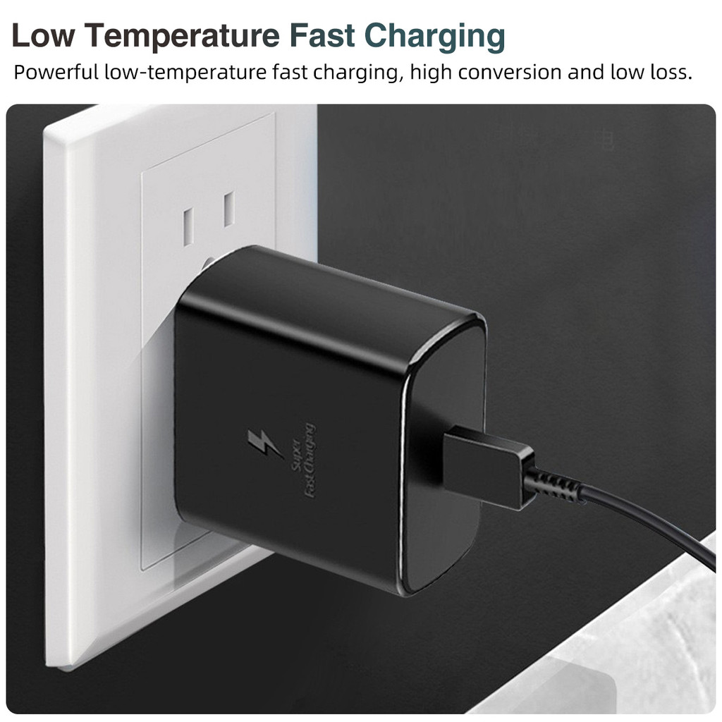 For SAMSUNG 45W Super Fast Charger for Galaxy S24 S25 Z Flip Fold 6 5 4 ...