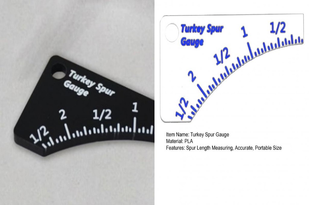 Wild Turkey Hunting Gear Turkey Age Meter Wild Turkey Spur Gauge ...