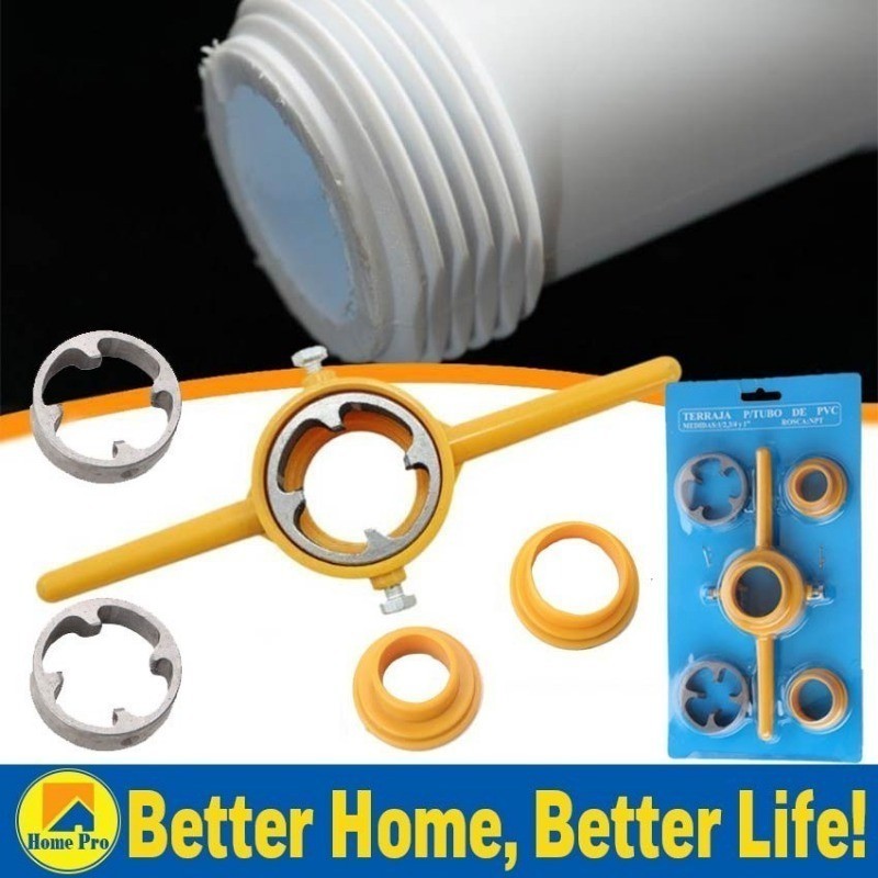 6PCS Plastic Pipe Thread Die Kit, 2024 New 6-Piece Set Of Water Pipe ...