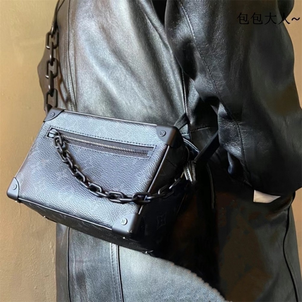 {Original Quality} mini soft trunk soft Box Bag Crossbody Bag Small ...
