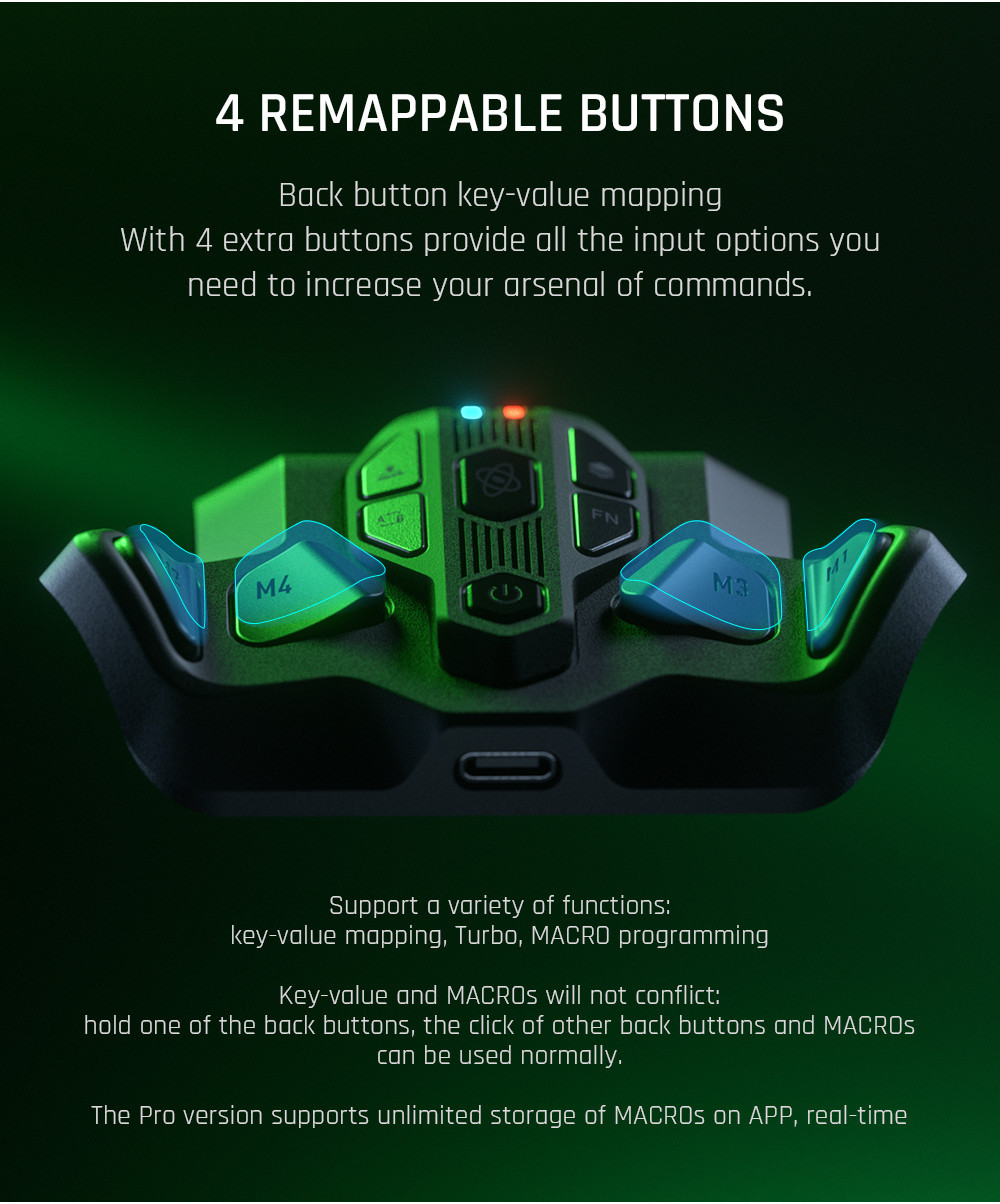 BIGBIGWON ARMOR-X Pro Rear Paddle Adapter For Xbox Series X/S ...