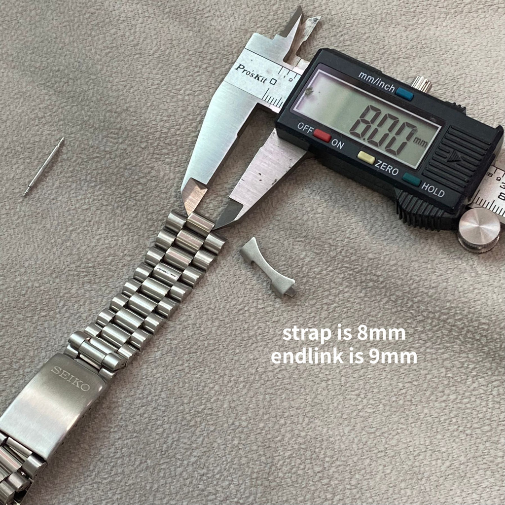 For 19mm Seiko 5 SNXS79 75 77 SNXS80 SNXS81 SNXF05 SNXG47 Silver ...