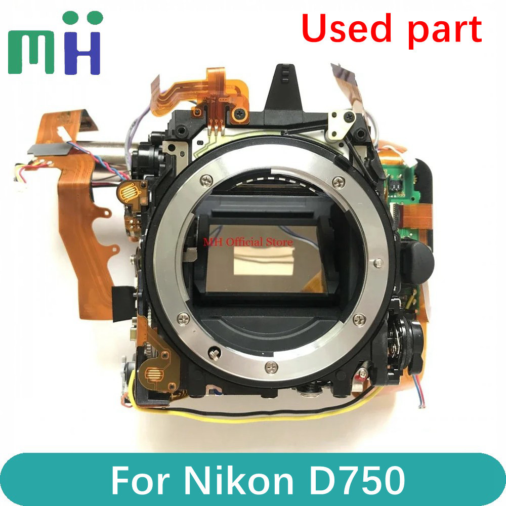 For Nikon D750 Mirror Box Front Body Bayonet Mount Frame With Shutter ...