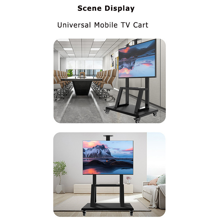 32/65/75/85 inch Universal TV Stand with Base TV Bracket Adjustable ...