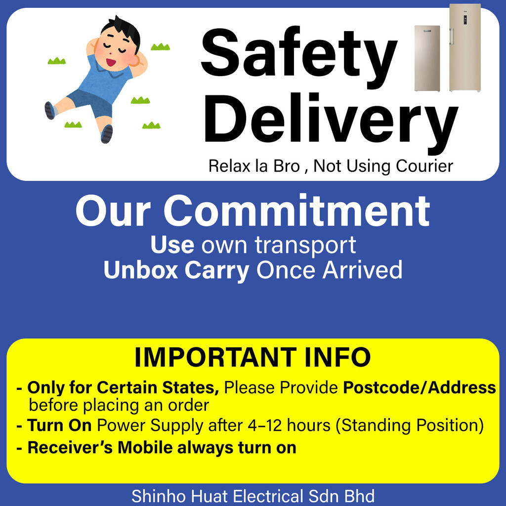 Haier 168 / 250 Liter Upright Freezer NO Frost BD-168WL BD-248WL ...