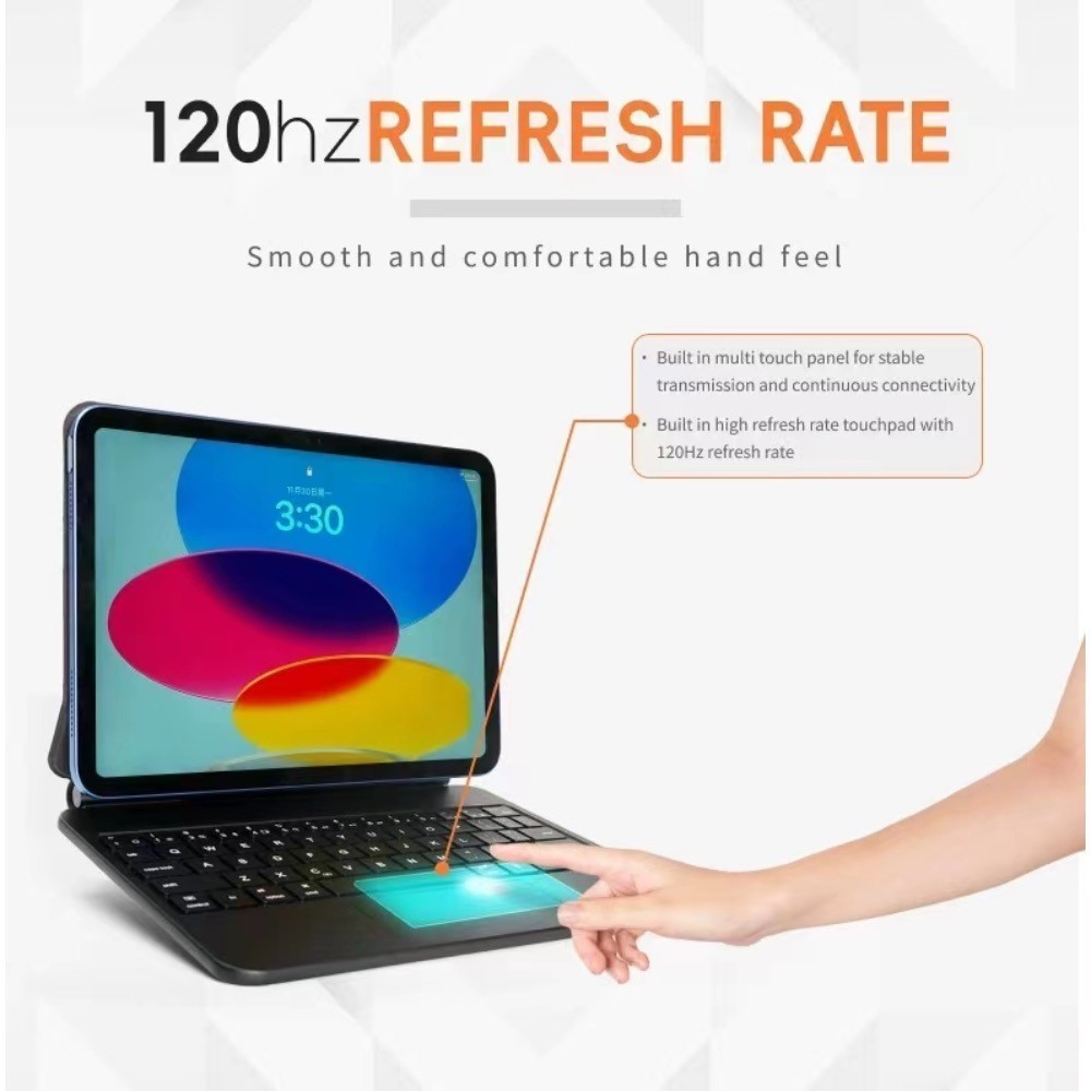 Bluetooth Wireless Magic Keyboard Magnetic for iPad Pro Magnet Keyboard ...