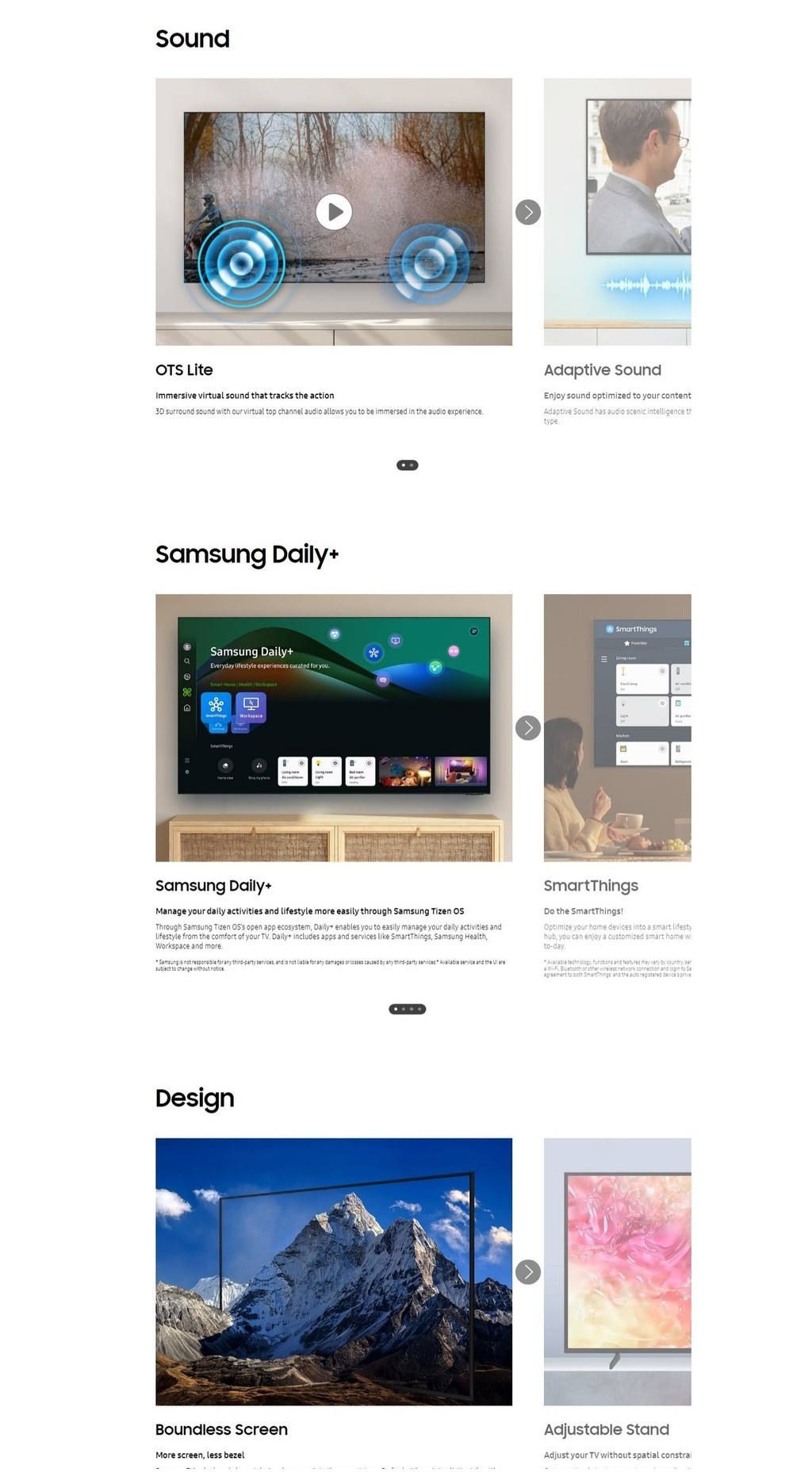 Samsung 65" Crystal 4K UHD Smart LED TV UA65DU7000KXXM | Shopee Malaysia