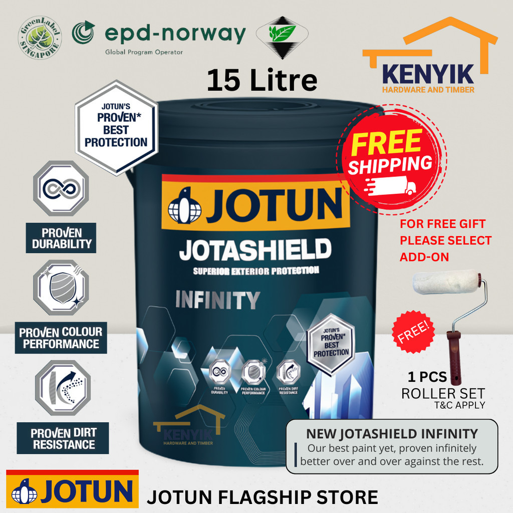 JOTUN 15L Jotashield Infinity (Exterior) | Shopee Malaysia
