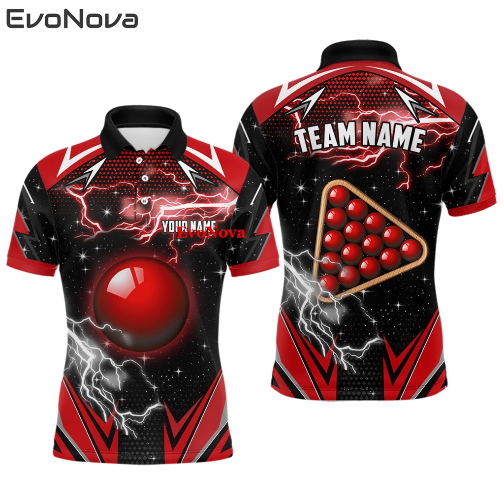 EvoNova ( Custom Name& Team name ) Personalized Snooker Thunder ...