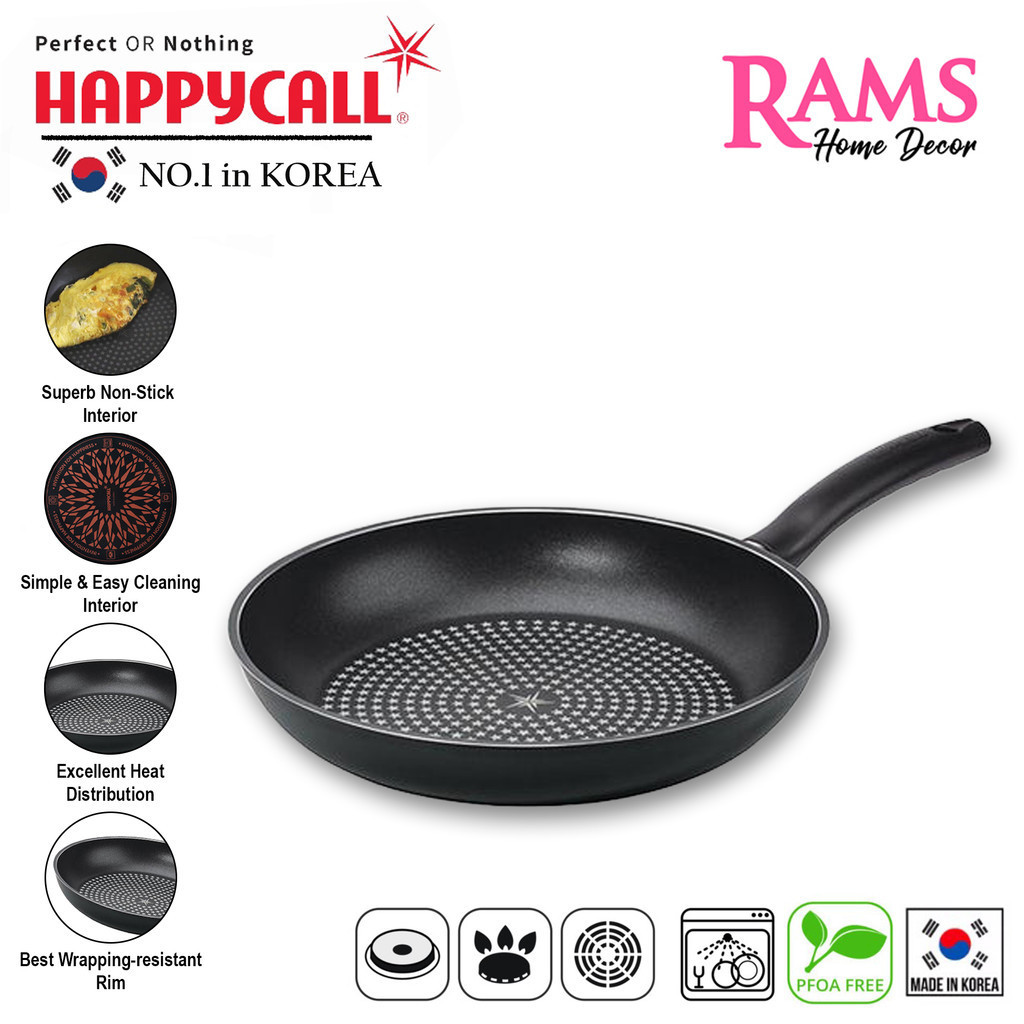 Happycall 30cm / 32cm Solar Non Stick Diamond Frying Pan / Wokpan ...