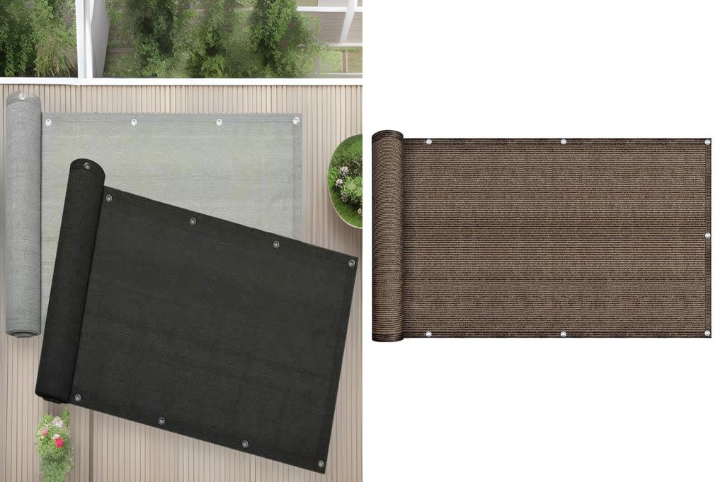 cowboy| Balcony Shade Net Reinforced Edge Balcony Screen 5x0.9m Balcony ...