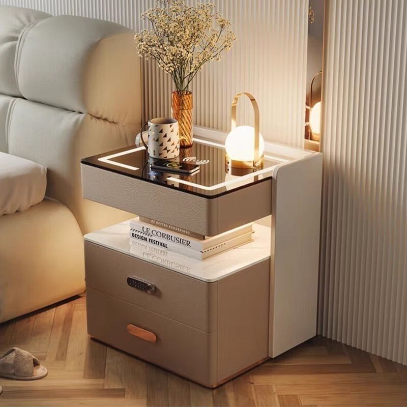Table Free Bedside Installation Smart Nightstands With Wireless ...