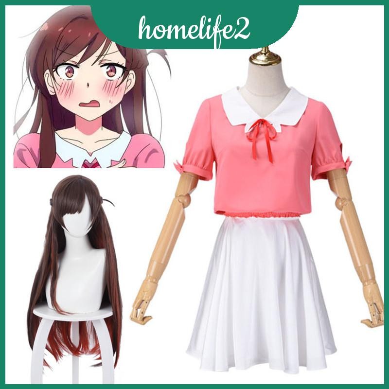 A Rent Girlfriend Ichinose Chizuru/mizuhara Chizuru Cosplay Costume ...