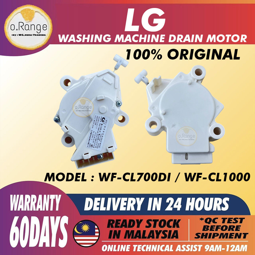 WF-CL700DI WF-CL1000 LG WASHING MACHINE Washing Machine drain motor ...