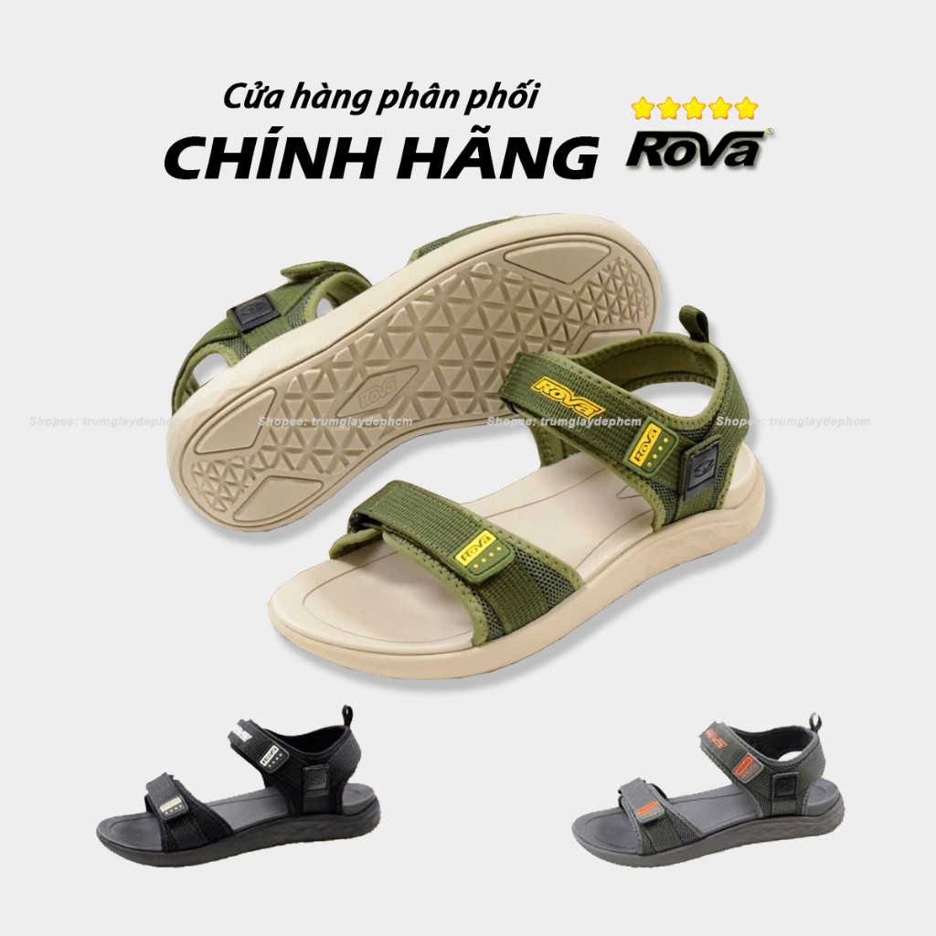 in stock Genuine Rova EVA Sole Men's Sandals - RV2515 (NEW) | Shopee ...