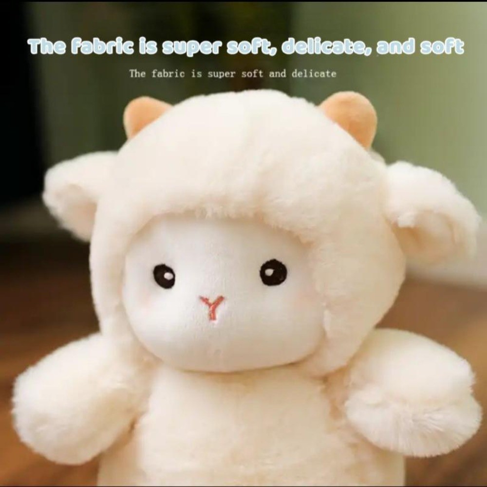 25cm Plush Doll Toy Super Cute Sheep Plush Doll Soft Animal Pillow ...