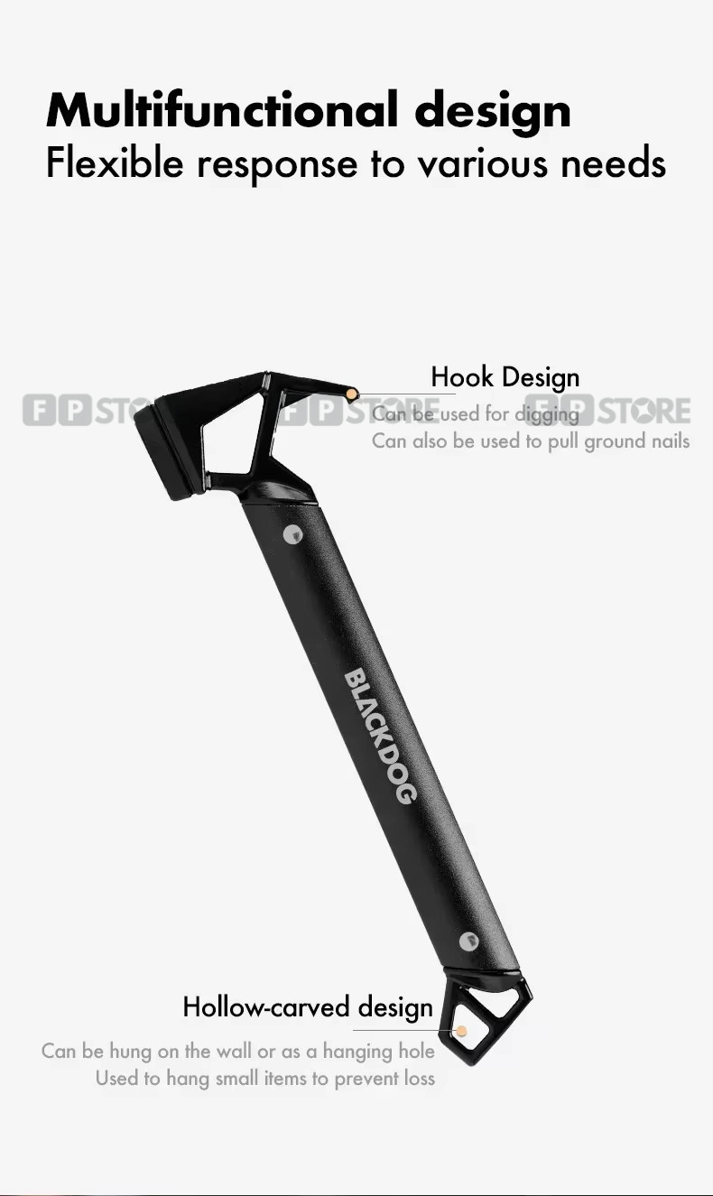 [ COD READY STOCK ] BLACKDOG Hammer EDC Premium Heavy Duty Aluminum ...