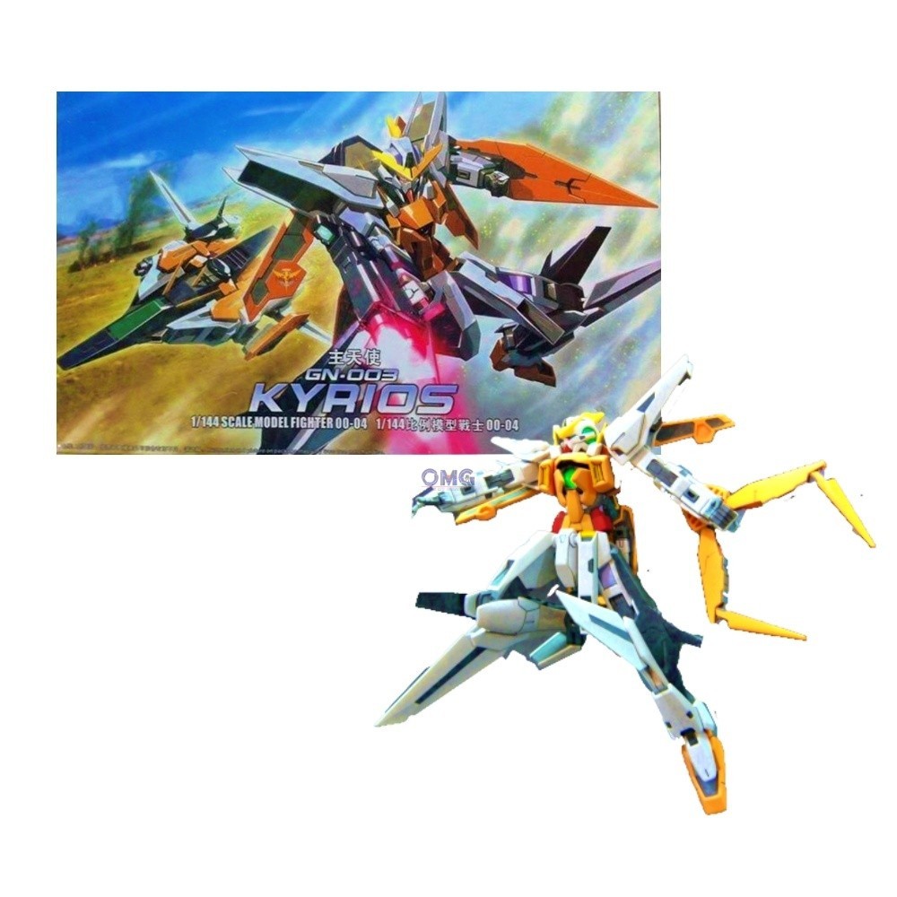 HG RG China Model Kit Nu with Fin Funnel Destiny Dynames Exia Barbatos ...