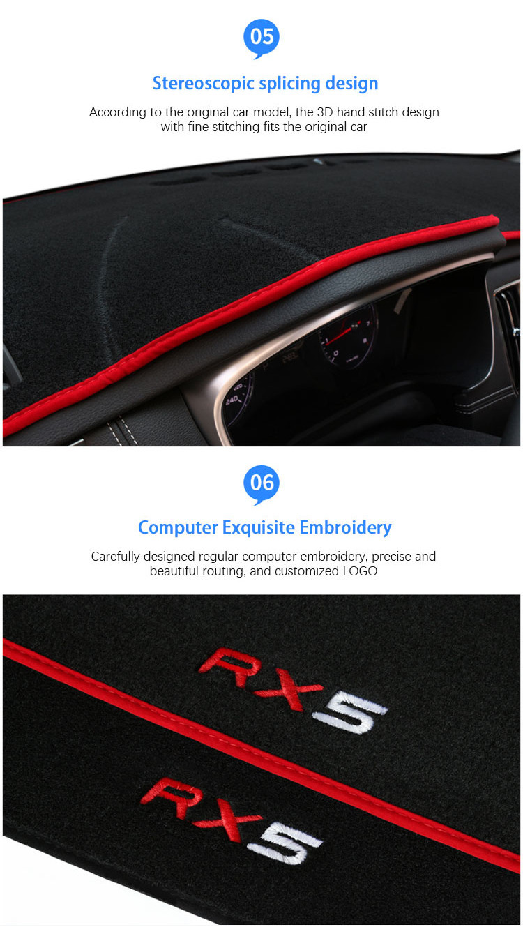 Car Dashboard Dash Mat For Mitsubishi Pajero Shogun Montero V80 V87 V93 ...