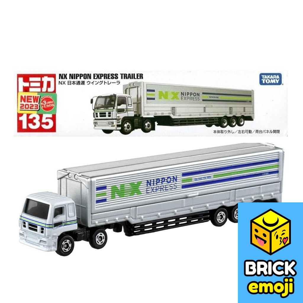 Long Tomica No.135 NX Nippon Express Wing Trailer (JP/CN) | Shopee Malaysia