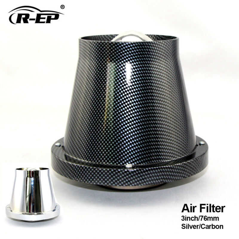R-Ep Universal Car Air Filter 2 INCH Supercharger Hood Intake Carro ...
