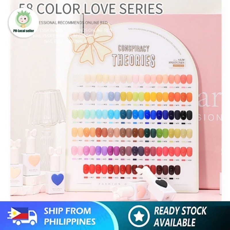 58 color full set of phototherapy gel South Korean sweetheart gel set ...