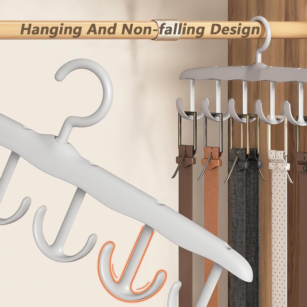 12 Hook Hanger Space Saver Clothes Hangers Saving Magic Hanger 360 ...