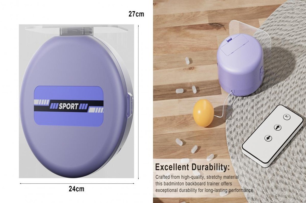 [Ma] Outdoor Badminton Companion Stretchy Badminton Trainer Material ...