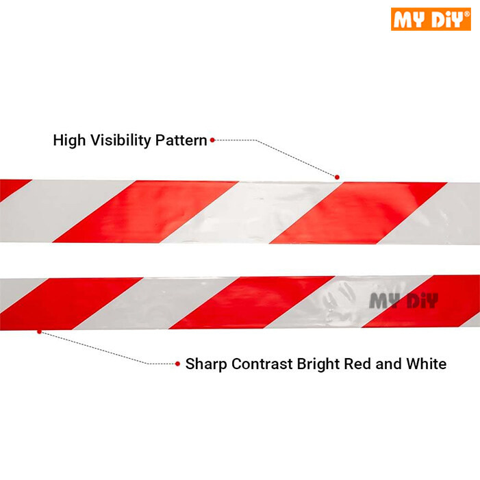 READY STOCK !!! 50MMX100M WARNING TAPE BARRIER TAPE - RED WHITE WARNING ...