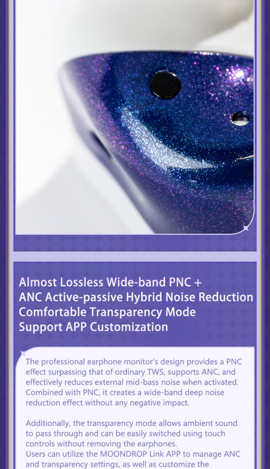 Moondrop x Honkai: Star Rail Robin, True Wireless Earbuds: Dual Drivers ...