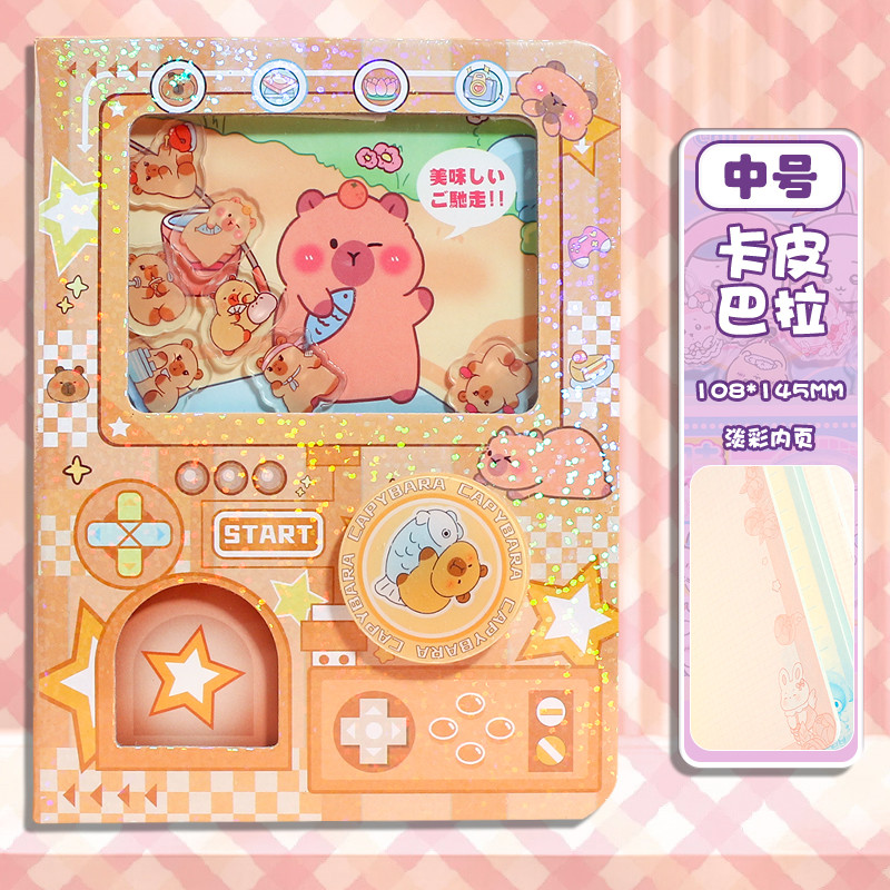 【Upgraded】 Kuromi My Melody Gacha Machine Notebook Capybara Creative ...